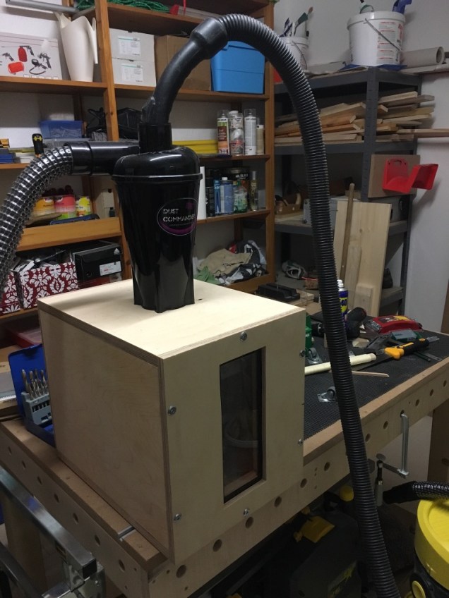 Zyklonabscheider – Achims Holzbox